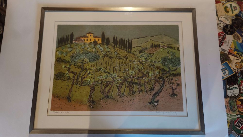 Gemälde, Toskana-Landschaft, signiert Marco Richterich (Gebraucht) in Luterbach für CHF 999 ...