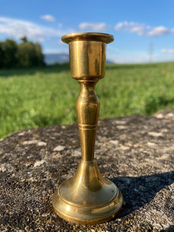 Kerzenständer Kerzenhalter Messing für Baumkerzen | Kaufen auf Ricardo