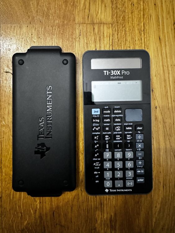 Texas Instruments TI-30X Pro, guter Zustand, mit Hülle (Neu (gemäss ...