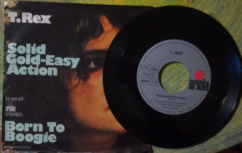 T.Rex Single: Solid Gold Easy Action / Born To Boogie (Gebraucht) in ...