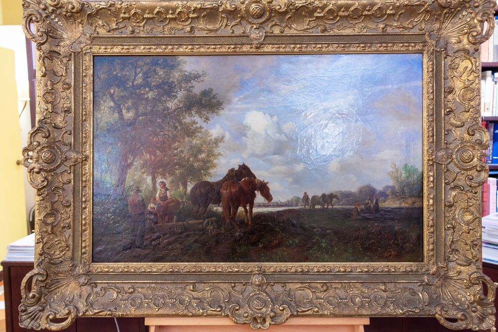 Ludwig Hartmann (1835-1902) - Antikes Ölgemälde | Kaufen auf Ricardo