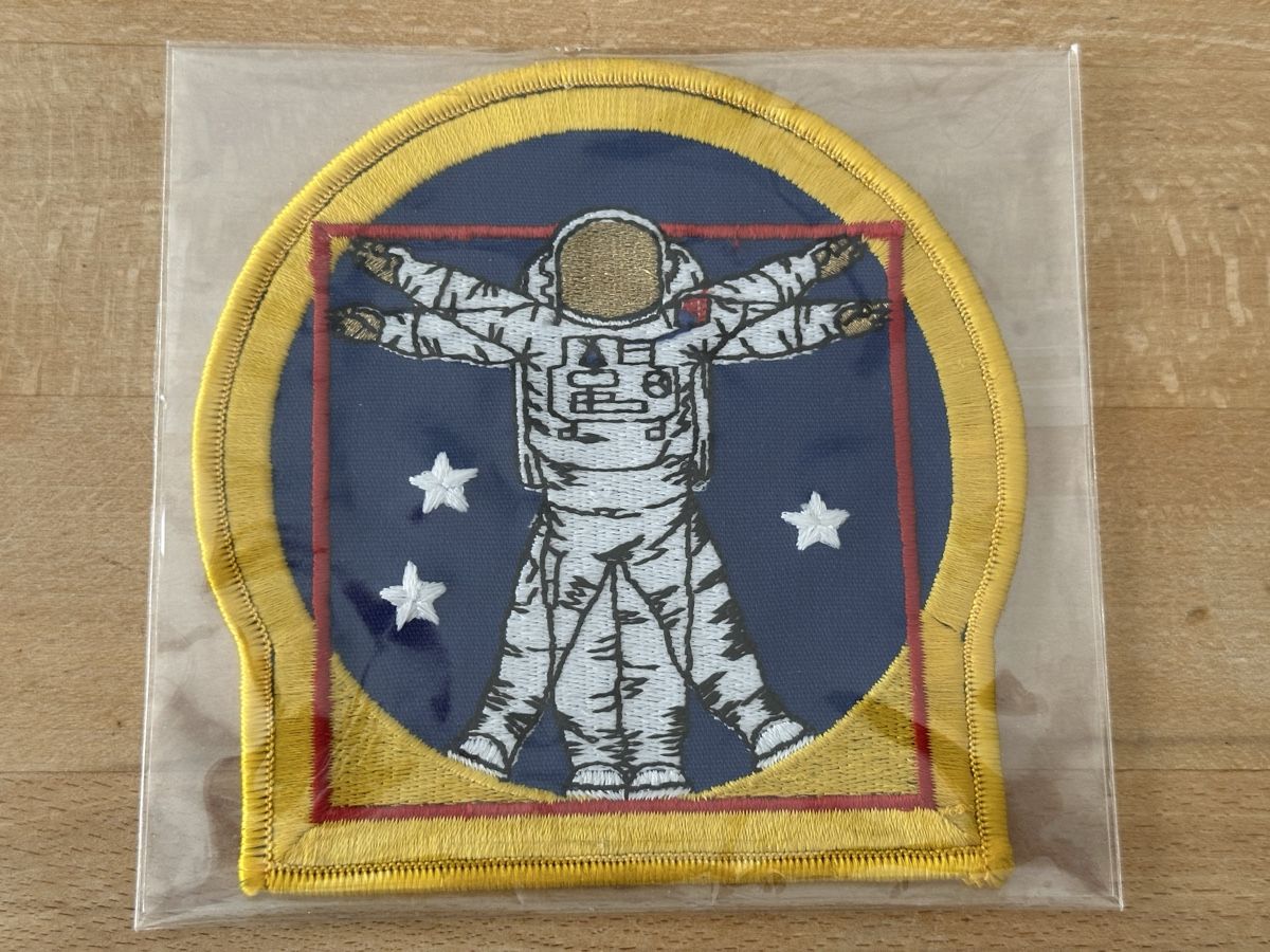 NASA - Patch brodé EVA Vitruvian à 3 étoiles, rare! (Neuf (Voir ...