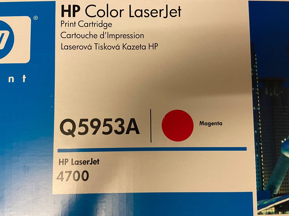Orginal HP Toner Q5953A Magenta | Kaufen auf Ricardo