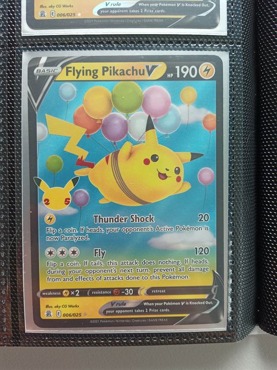 Flying Pikachu V - Pokemon Celebrations | Kaufen auf Ricardo