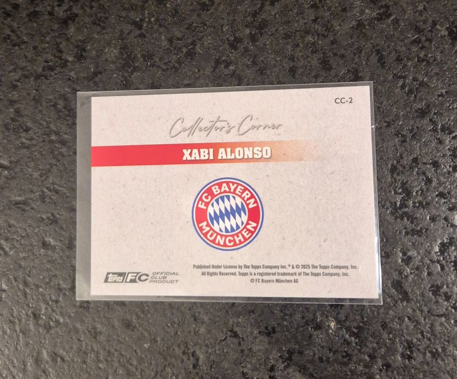Xabi Alonso /125 - Bayern München - Topps (Neu (gemäss Beschreibung ...