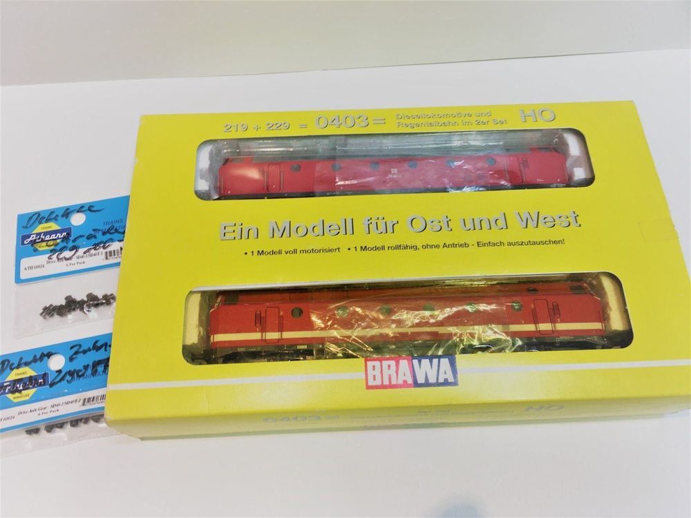 Brawa Sonderserie 219 087-4 u. 229 100-3 | Acheter sur Ricardo