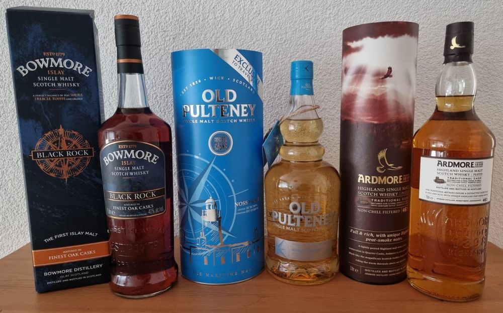 Whisky 9 Flaschen (Neu und originalverpackt) in Grellingen für CHF 350 – nur Abholung auf ...