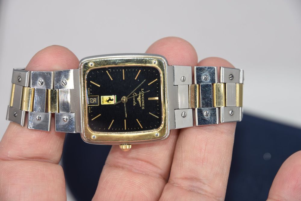 LONGINES FERRARI Herrenuhr m.Datum.Quartz.Schöne Sammleruhr! | Kaufen ...