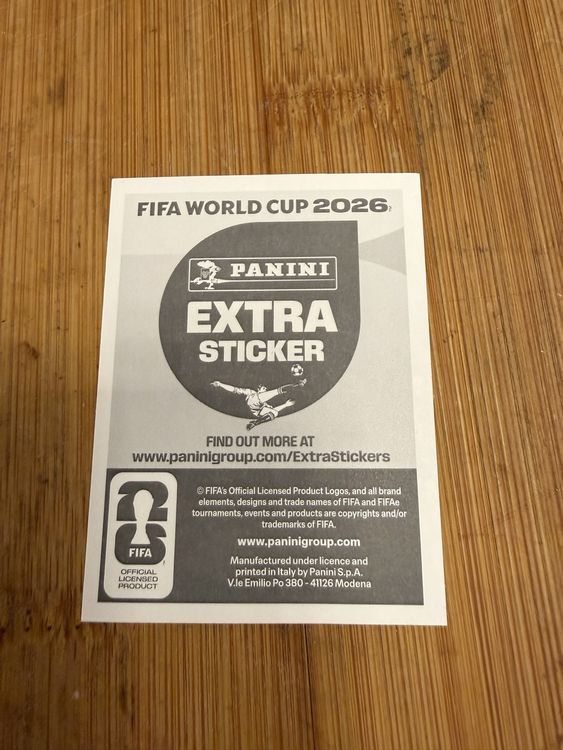 Cristiano Ronaldo Extra Sticker GOLD (Neu (gemäss Beschreibung)) in ...