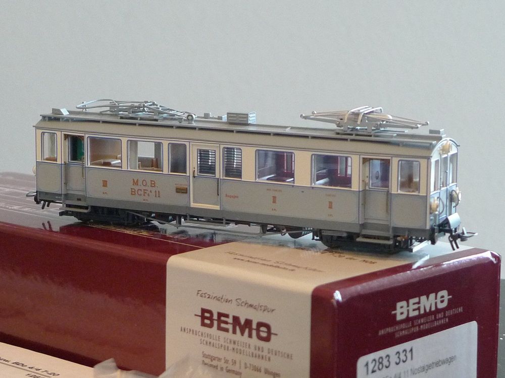 BEMO 1283 331 H0m: MOB BCFe 4/4 11 (Neu und originalverpackt) in für ...