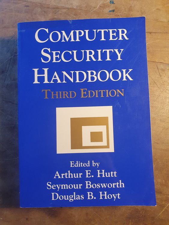 Computer Security Handbook - 3. Edition - Hutt Bosworth Hoyt | Kaufen auf Ricardo