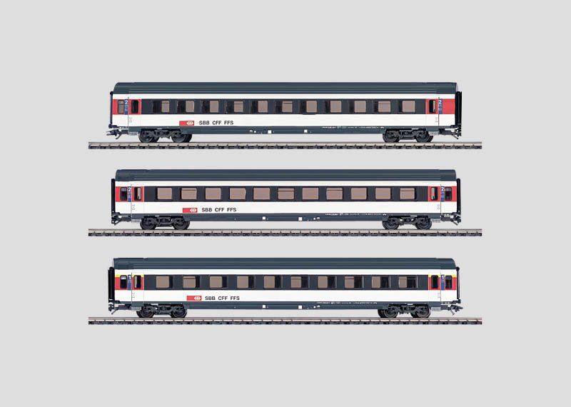 Märklin 42166 SBB Schnellzugwagen-Set InterCity (Gebraucht) in Triesen für CHF 170 – mit ...