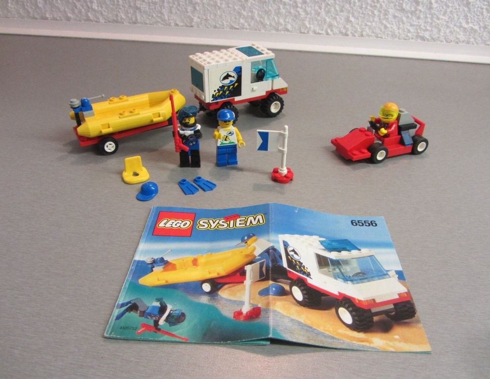 LEGO System 6556 Taucher mit Bootanhänger | Kaufen auf Ricardo