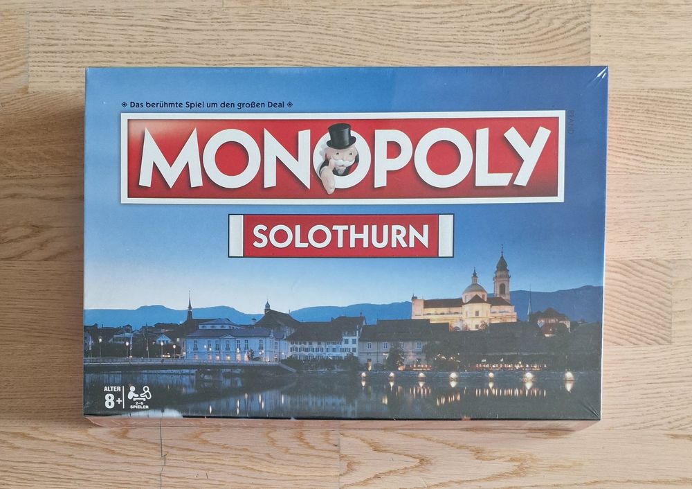 MONOPOLY SOLOTHURN EDITION - NEU & ORIGINALVERSCHWEISST! | Kaufen auf Ricardo