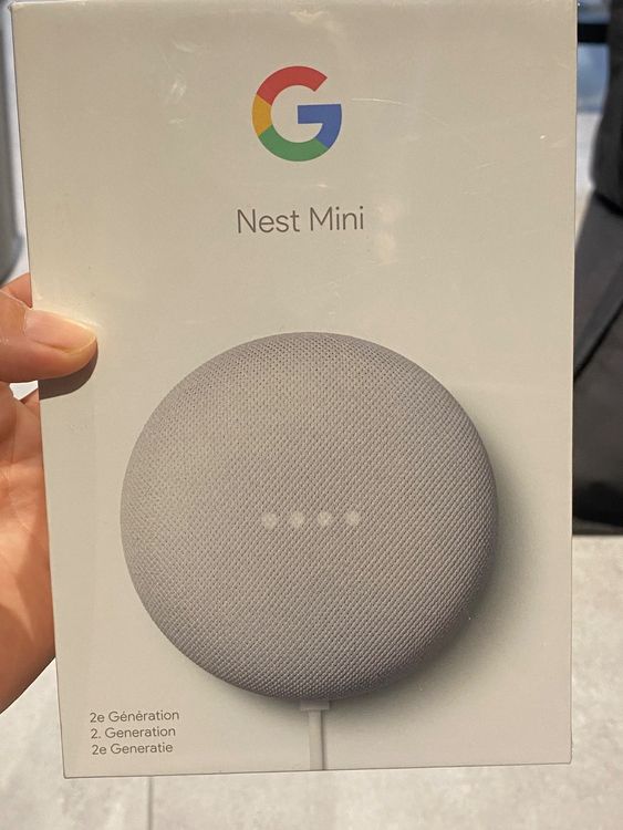 Haut-parleur google nest mini 2. generation neuf (Neu (gemäss Beschreibung)) in Salvenach für ...