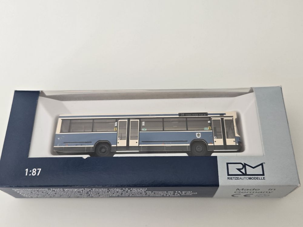 Rietze 06292 Neoplan N 416 - MVG München (Neu und originalverpackt) in ...