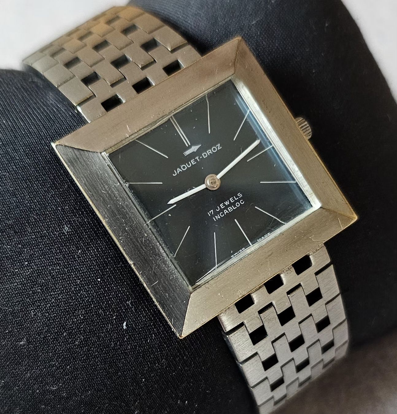 JAQUET -DROTZ Handaufzug Swiss Made Elegante Armbanduhr 33mm (Gebraucht ...