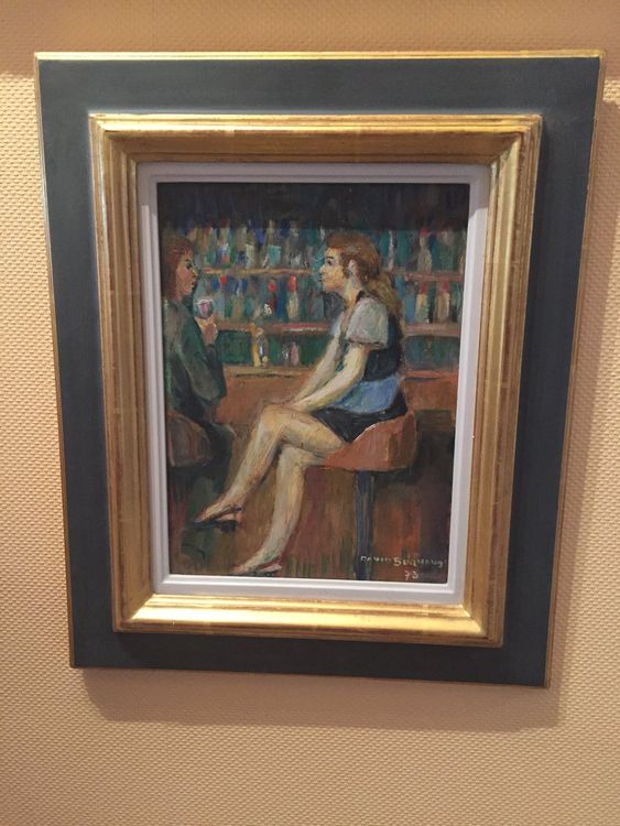 Tableau de David Arnold Burnand (1886-1975) (D'occasion) à Chernex s ...