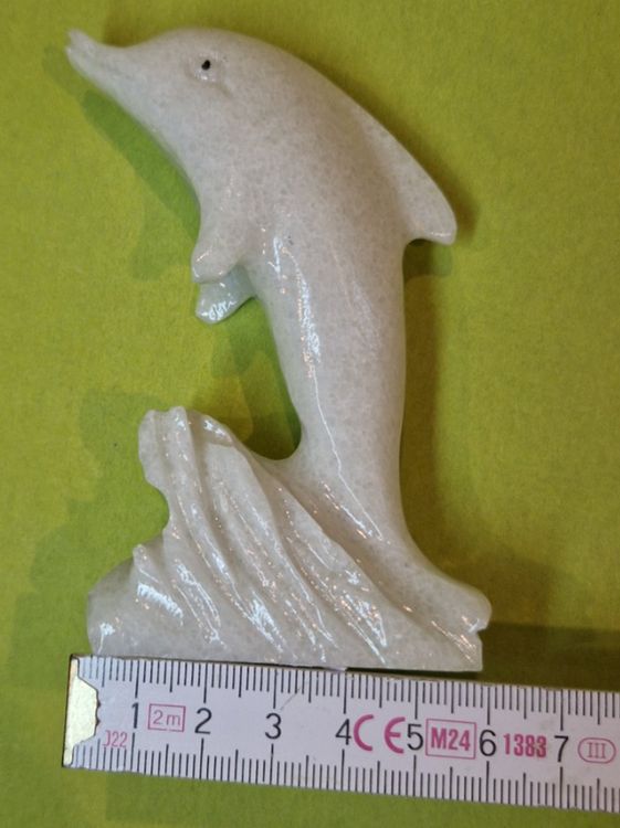 Wunderschöner Delfin aus Marmor, Meeresfeeling für Zuhause! (Neu ...