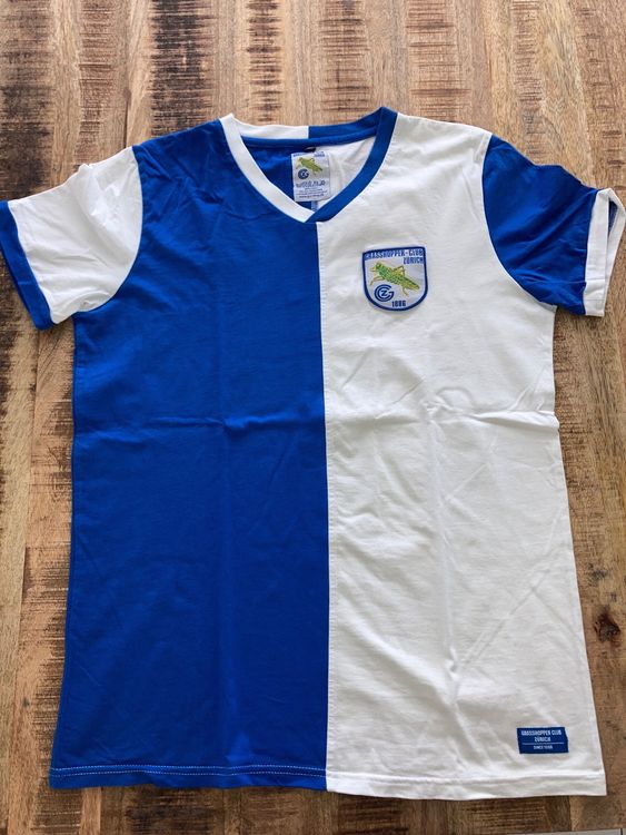 GCZ Grasshopper Club Zürich Trikot Spezial Retro Baumwolle (Neu (gemäss ...