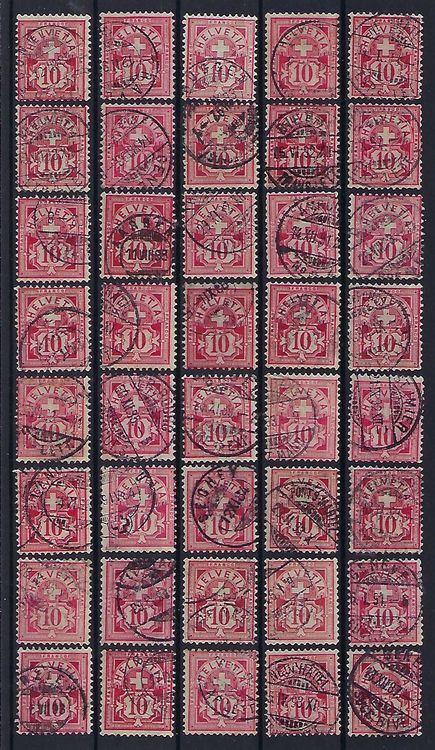 Ziffermuster 10Rp Werte in top Qualität | Kaufen auf Ricardo