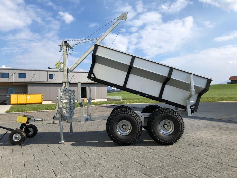 Anhänger Rückewagen Quad 4x4 , ATV, Kipper Quad Holzwagen (Neu (gemäss ...