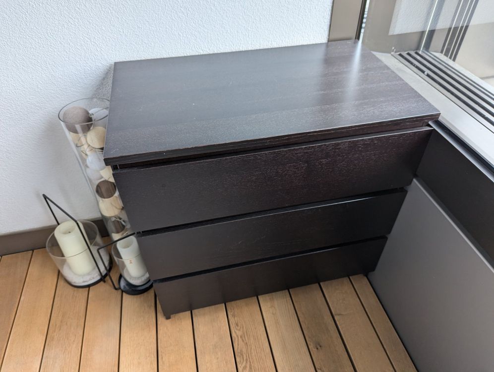 Malm Kommode Braun