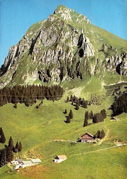 MOLLIS Berggasthaus Fronalpstock, Stempel G. Zweifel-Ammann | Kaufen ...