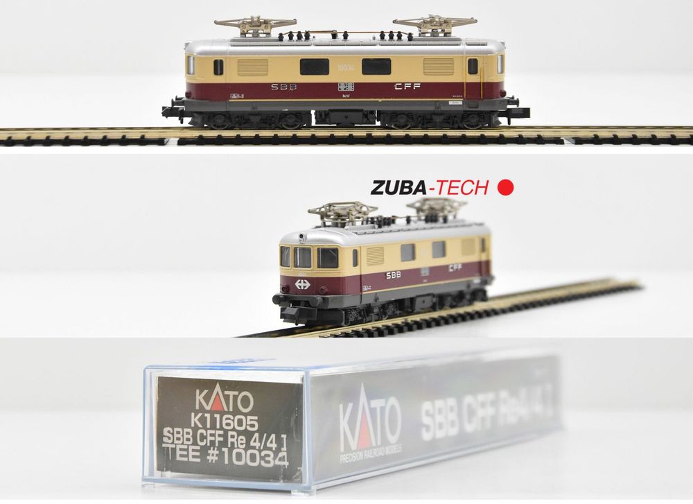 Kato 11605 E-Lok Re 4/4 I SBB TEE Spur N GS Analog mit OVP (Gebraucht ...