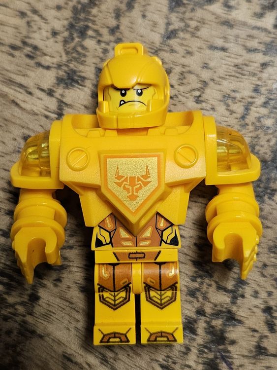 lego figurine nexo knights nex053 Axl - Trans-Yellow Visor, (Gebraucht ...
