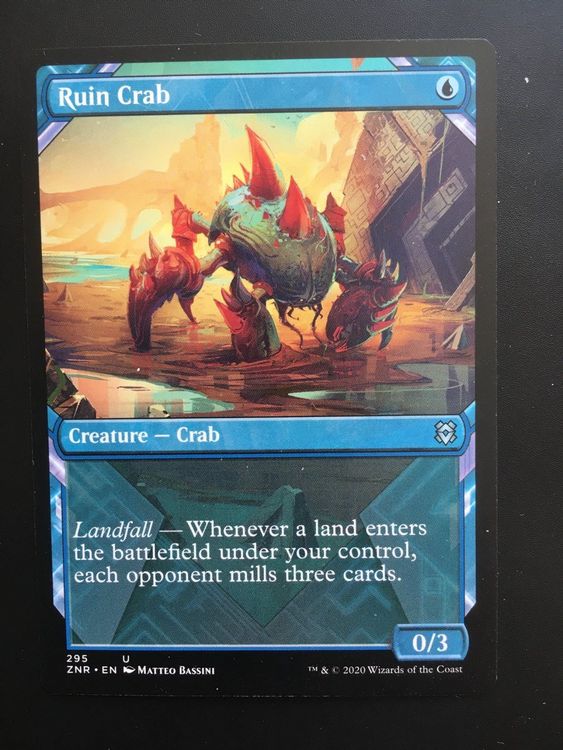 MTG - Alternate art "Ruin Crab" | Kaufen auf Ricardo