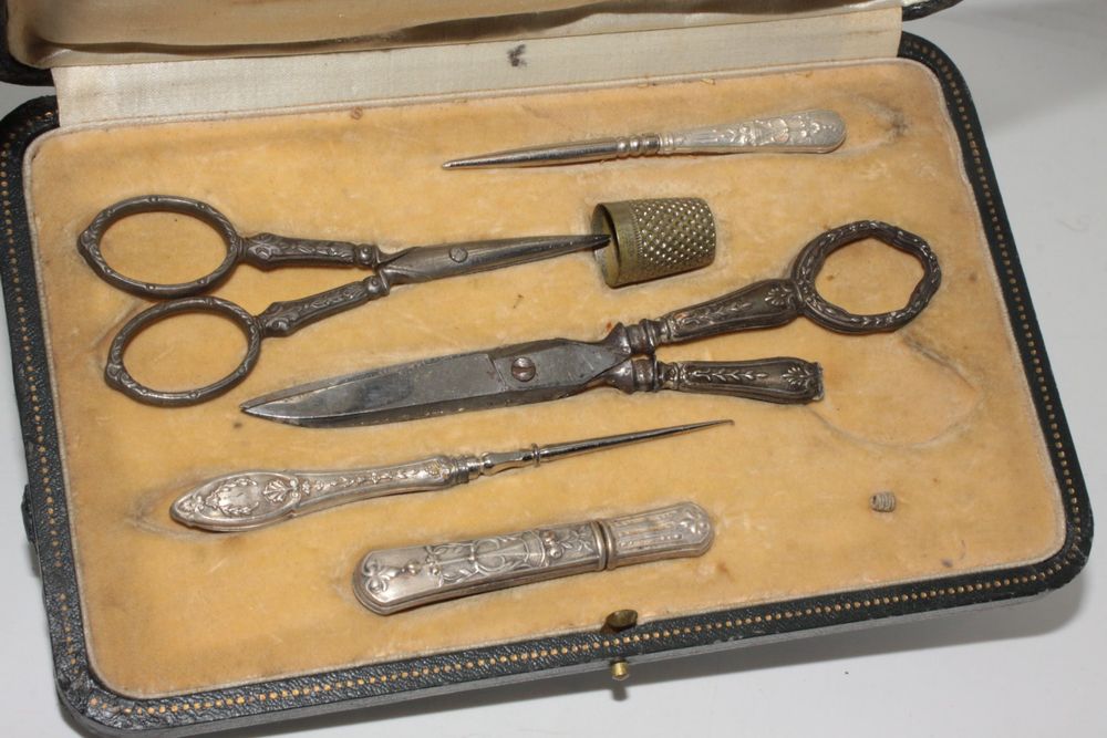 Metall Fingerhüte Verstellbar SECBOO Näh-Fingerhut Set – 8-teilig Mit ...