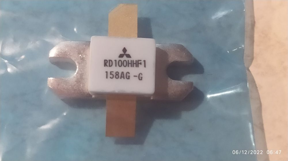 Silicon MOSFET Power Transistor RD100HHF1 30MHz 100Watt (Neu und ...