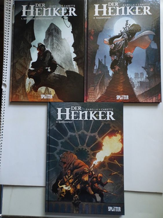 Der Henker von Gabella + Carette Komplett Band 1-3 Komplett (Gebraucht ...