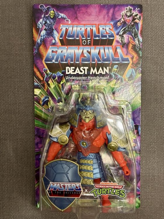Turtles of Grayskull, Beast Man, OVP | Kaufen auf Ricardo