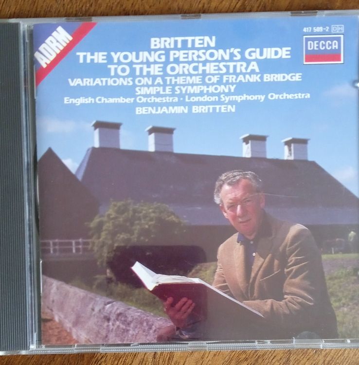 CD Britten The young person's guide to the orchestra u.a. (Gebraucht ...