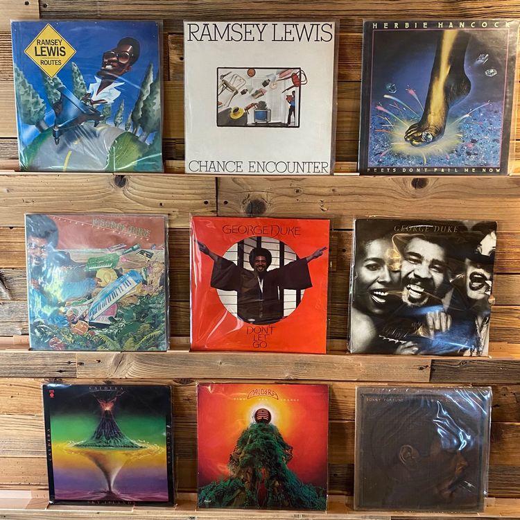 LOT DE 36 LP ET DLP JAZZ FUNK AFRO CUBAN GYPSY (lot 061) (D'occasion) à ...