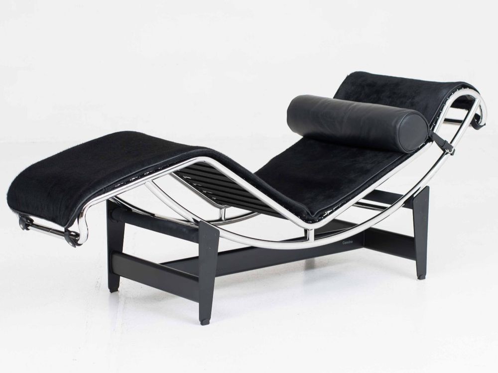 Le Corbusier Lc4 Liege Fell Schwarz Solutionpool