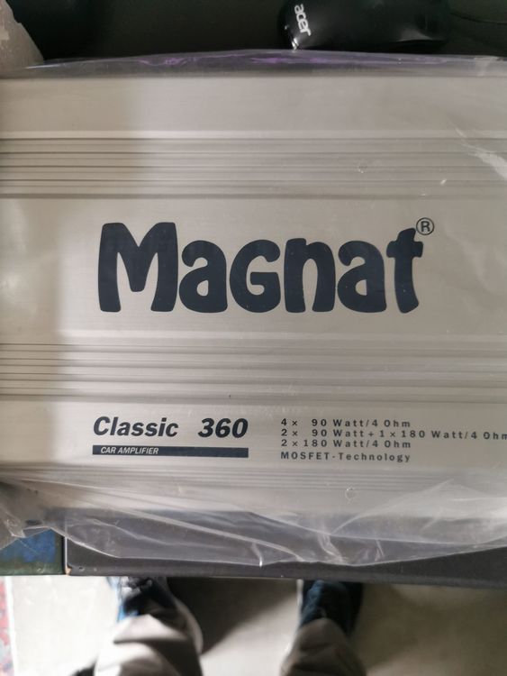 Magnat Classic 360 Car Amplifier (Neu und originalverpackt) in ...