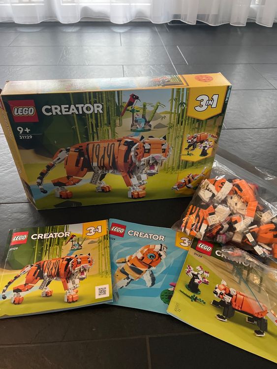 Lego 31129 Creator 3in1 Tiger/Dachs/Fisch (Gebraucht) in Langenthal für ...