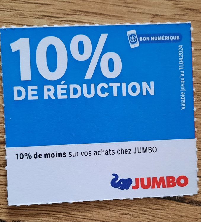 Bon Jumbo 10% de réduction (Neu (gemäss Beschreibung)) in Leytron für ...