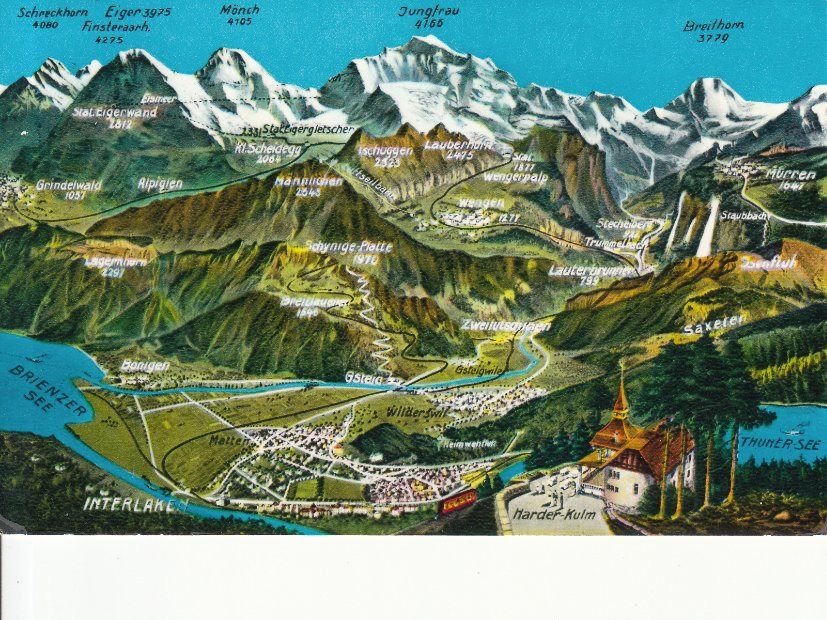 Harder Kulm ca. 1955 (Gebraucht) in Bürglen TG für CHF 1 – mit Lieferung auf Ricardo kaufen