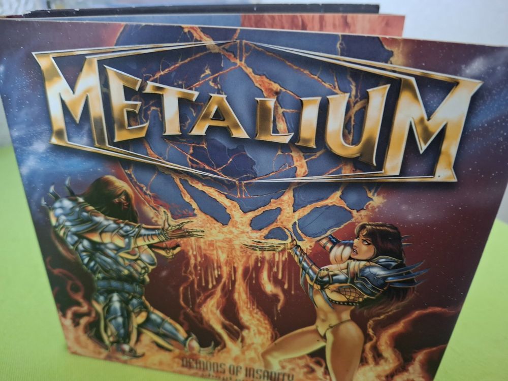 CD METALIUM - Demons of Insanity CD + Bonus CD Rarität (Gebraucht) in ...