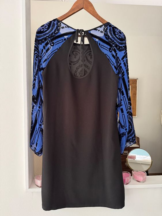 Hale Bob Dress S Royal Blue Velvet Sequin Cocktail Boho M (D'occasion ...