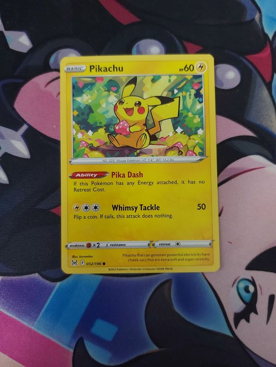 Pikachu #052 Lost Origin EN | Kaufen auf Ricardo