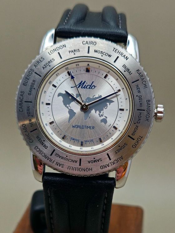 Mido Worldtimer Swiss Made 40mm- Läuft- Ab 1 CHF (Gebraucht) in Kriens ...