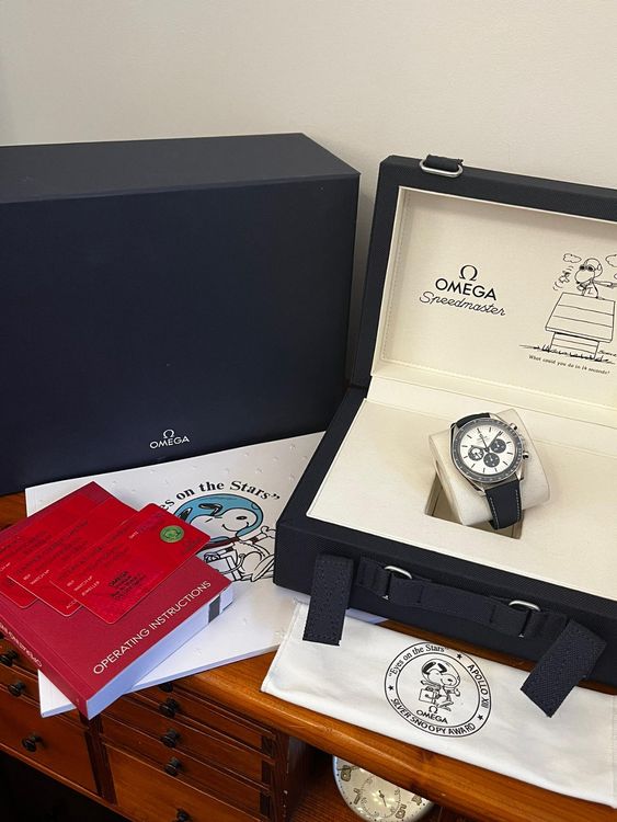 Omega Speedmaster Snoopy 50th Anniversary New Full Set | Kaufen auf Ricardo