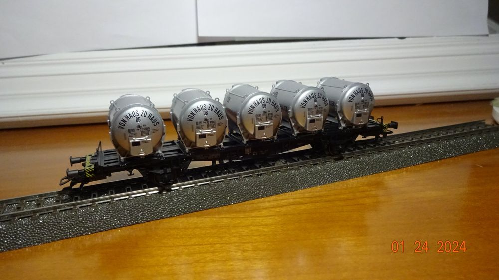 Märklin 4853 Tragwagen DB VON HAUS ZU HAUS (Neu (gemäss Beschreibung)) in Steffisburg für CHF 29 ...