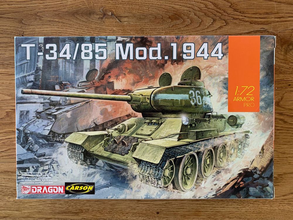 Dragon Panzer T-34/85 Mod. 1944 1/72 | Kaufen auf Ricardo