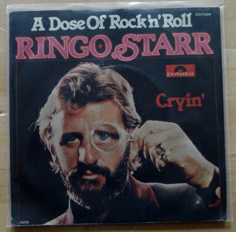 SI BEATLES RINGO STARR a dose of rock`n`roll 1976 mint (Gebraucht) in ...